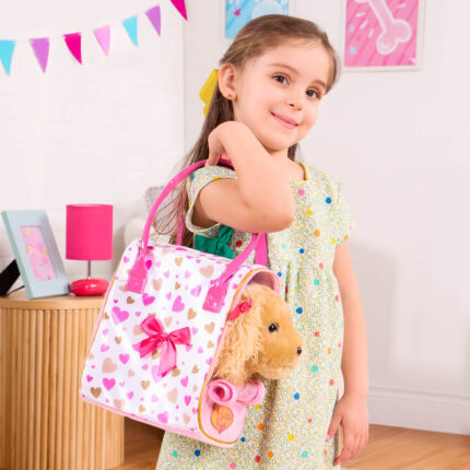 Pucci Pups I Plush Dogs & Carrying Bags